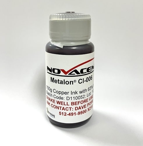 CI-006 Copper Nanoparticle Ink - NovaCentrix